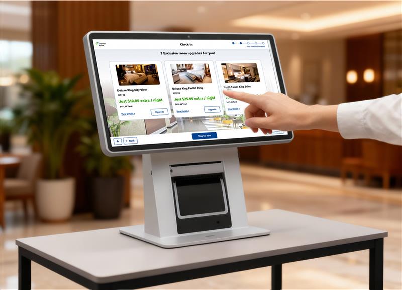 Hotel Self-Service Check-In Kiosk | Agilysys Express